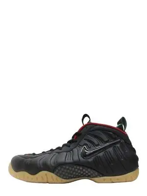 Nike Foamposite Pro 'gucci' Sneakers - Black/gym Rd-grg Grn-mtllc Gld
