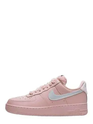 Nike Force 1 '07 Faux Sherpa Fur Sneakers - Pink/blue