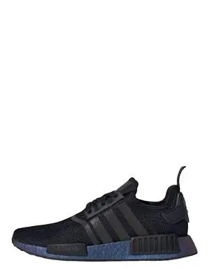 Adidas Nmd_r1 Metallic Blue Boost Sneakers - Black