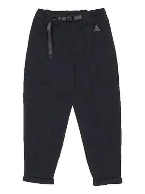 Nike Solid Color Splicing Belted Waterproof Breathable Athleisure Sports Pants - Default Color