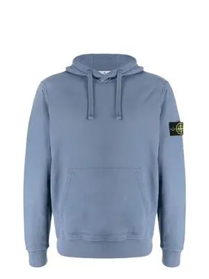 Stone Island Hooded Sweatshirt - Dark Blue