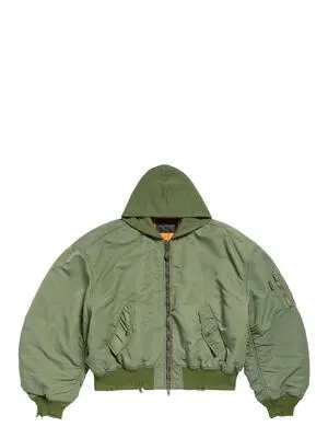 Balenciaga Bomber Jacket - Dark Green