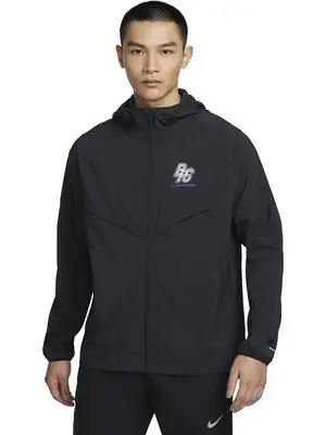 Nike Windrunner Running Jacket - Black/black/hyper Royal