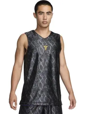 Nike Kobe Dri-fit Standard Issue Reversible Basketball Jersey - Black/field Purple/amarillo