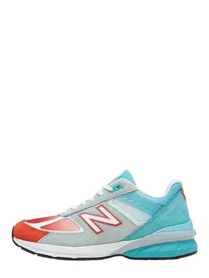 NEW BALANCE 990v5 Made In Usa Athletic Sneakers - Red/blue