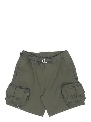 Nike Logo Waterproof Cargo Shorts - Army Green