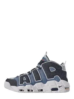 Nike More Uptempo 96 "denim" Sneakers - Black/blue/white
