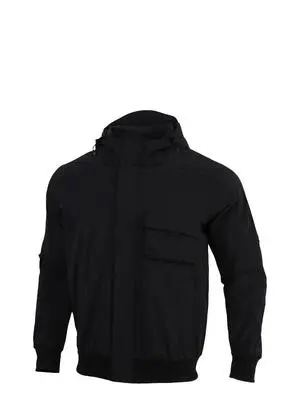 Adidas Casual Sports Jacket With Hood - Black