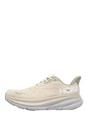 Hoka One One HOKA ONE ONE Clifton 9 2E Wide Running Sneakers Beige/white