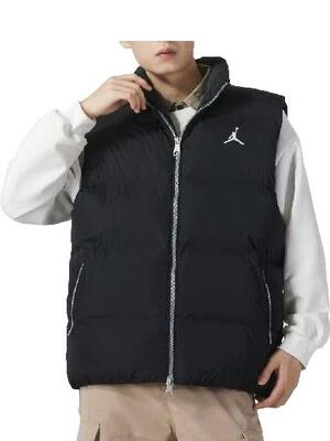 JORDAN Essential Statement Vest - Black