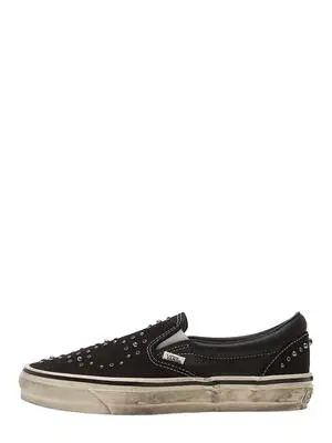 VANS Slip-on Studded Sneakers - Pearlized Black/black
