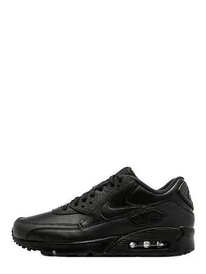 Nike Nike Air Max 90 Leather Sneakers Black