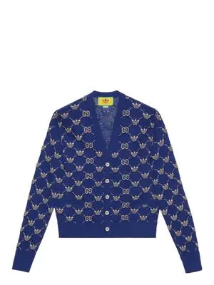 GUCCI Gucci X Adidas GG Trefoil Cardigan