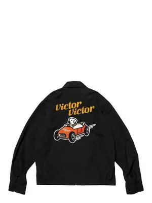 HUMAN MADE X Victor Victor Drizzler Jacket - Black