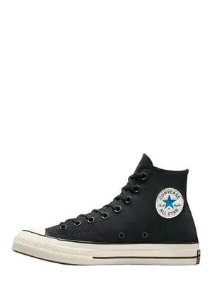 CONVERSE Chuck 70 High Top Suede Sneakers - Black