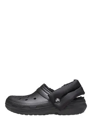 CROCS Crocband Classic Padded Clogs - Black
