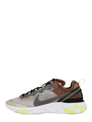 Nike React Element 87 Sneakers - Brown/yellow/gray