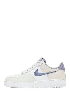Nike Force 1 Low "indigo Fog" Sneakers - White/blue