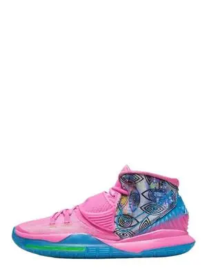 Nike Kyrie 6 Mid Top Athletic Sneakers - Pink