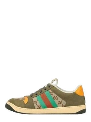 Gucci Gucci 25 Screener Sneaker Beige/green