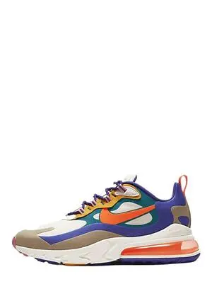 Nike Max 270 React Sneakers - Blue/orange