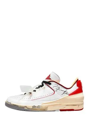 JORDAN 2 Retro Low Sp X Off-white - White/varsity Red/black