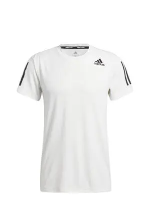 Adidas Casual Sports Training Running Short Sleeve - White