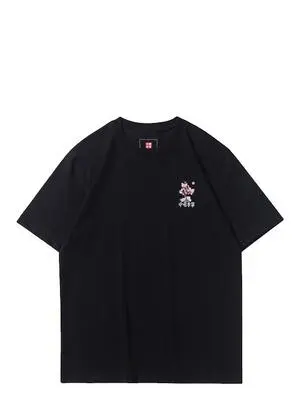 LI-NING Sakura Graphic T-shirt 'black - Black/white