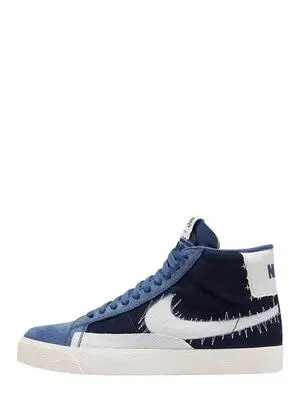 Nike Blazer Mid Sb Sashiko Pack Sneakers - Blue