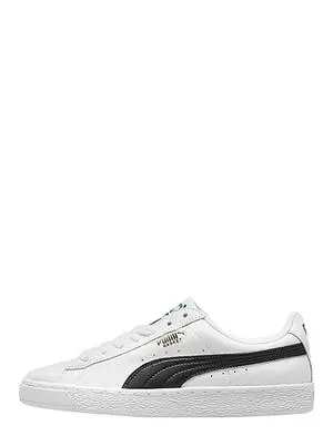 PUMA Basket Classic Lfs Low Top Sneakers - White/black