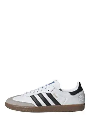 Adidas Adidas Samba Vegan Low Top Sneakers Cloud White/core Black/gum