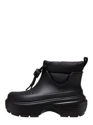 CROCS Stomp Puff Boot - Black