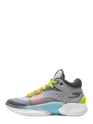 Sketchers Skx Resagrip Sneakers - Grey/yellow