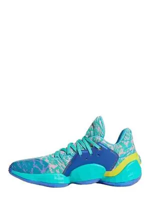 Adidas Harden Volume 4 Gca Basketball Sneakers - Blue/grey/yellow
