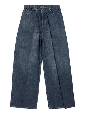 Balenciaga Balenciaga Double Side Pants Dark Blue