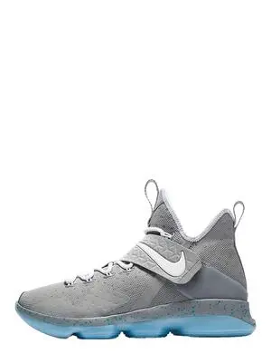Nike Nike LeBron 14 MAG High Top Sneakers Silverwhite