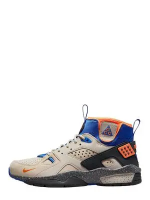 Nike Air Mowabb Og 'rattan Birch' 2021 High Top Sneakers - Brown/blue/orange