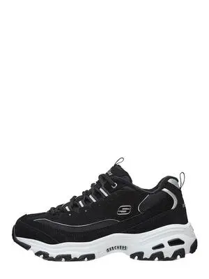 Sketchers D'lites 1.0 Low-top Sneakers - Black
