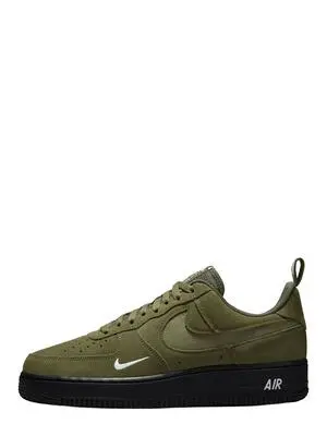 Nike Force 1 Low '07 Lv8 "reflective Swoosh" Sneakers - Khaki