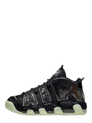 Nike More Uptempo 'utagawa Kuniyoshi' Sneakers - Black/green