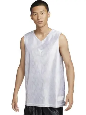 Nike Kobe Dri-fit Standard Issue Reversible Basketball Jersey - White/summit White