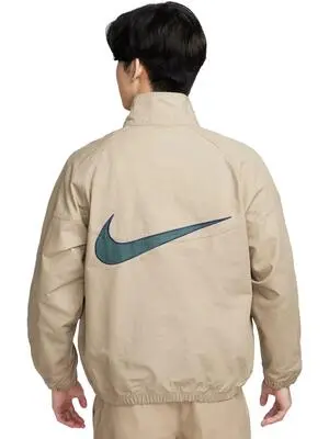 Nike Nike Embroidered Canvas Jacket Tan
