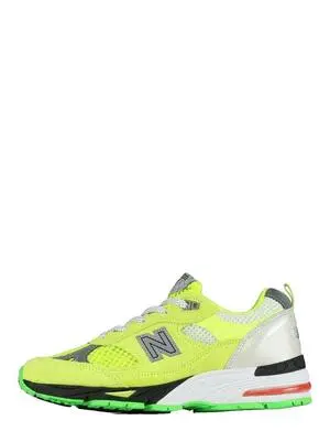 NEW BALANCE Aries X New Balance 991 Made In England Yellow/gray/green