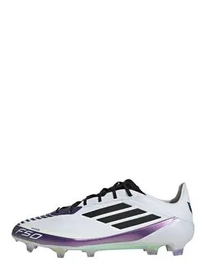 Adidas F50 Elite Fg "messi Triunfo Estelar" Soccer Cleats - White/black/purple