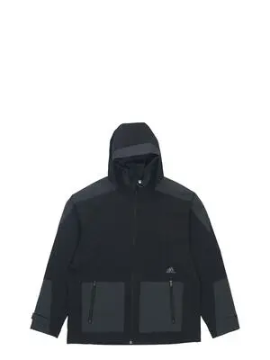 Adidas Sports Training Woven Windproof Hooded Jacket - Black