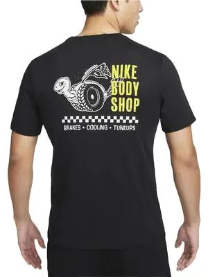 Nike Dri-fit Body Shop T-shirt 'black - Black/multi-color