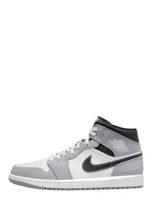 JORDAN Air Jordan 1 Mid Sneakers Light Smoke Grey/white/anthracite