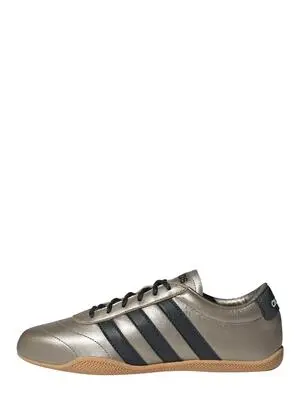 Adidas Grand Court Lo "cyber Metallic Carbon Gum" Sneakers - Cyber Metallic/carbon/gum