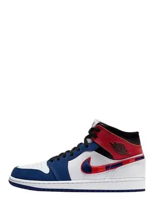 JORDAN Air Jordan 1 Mid Sneakers White/university Blue
