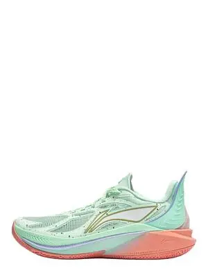 LI-NING Sonic Sneakers - Green/orange
